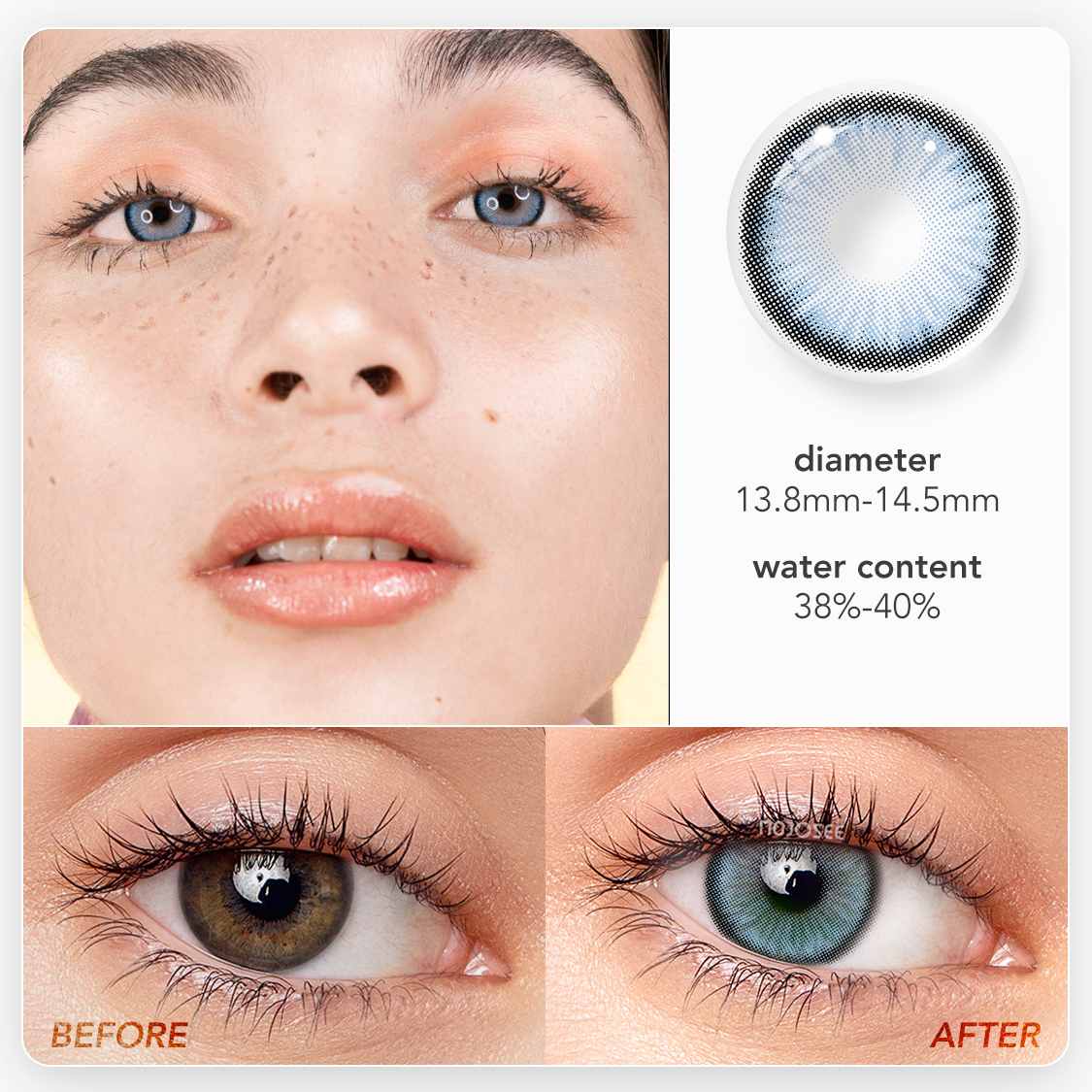 Dawn Colored Contact Lenses – mojosee