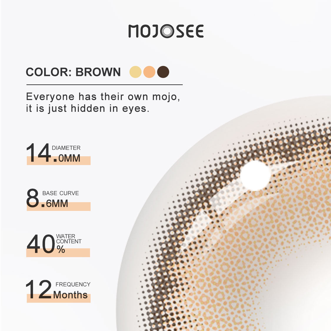 Fresh Morning Waking Citrus Colored Contact Lenses – mojosee